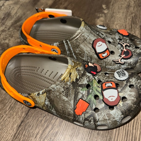 CROCS | Shoes | Luke Combs Camo Crocs With Charms And Bottle Opener ...